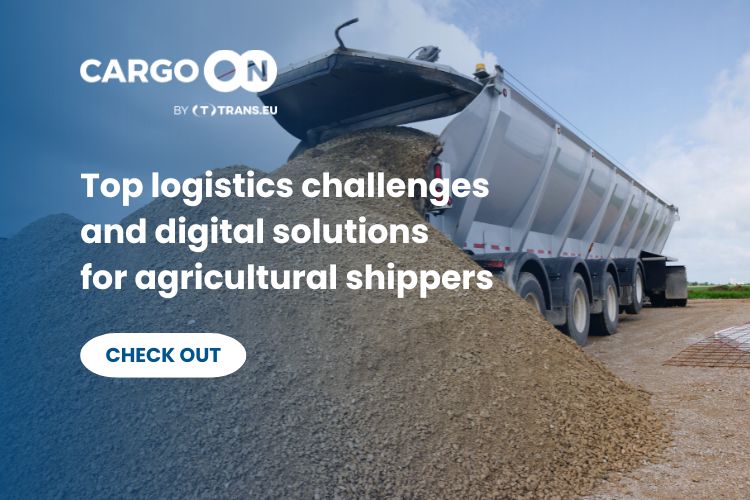Agriculture industry: 7 key logistics challenges and digital solutions ...